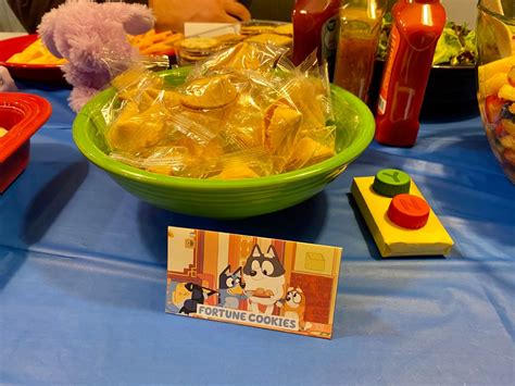 Bluey Birthday Party Food Ideas