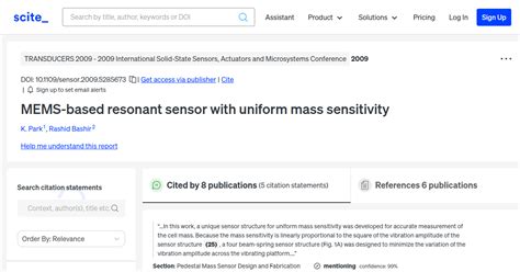 Mems Based Resonant Sensor With Uniform Mass Sensitivity [scite Report]