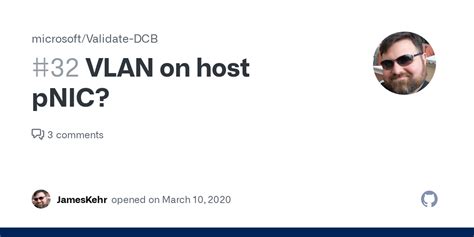 Vlan On Host Pnic · Issue 32 · Microsoftvalidate Dcb · Github