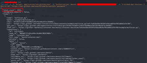 Github Code Search And Api Search Through Curl Giving Different Results