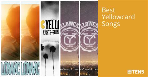 Best Yellowcard Songs Top Ten List Thetoptens