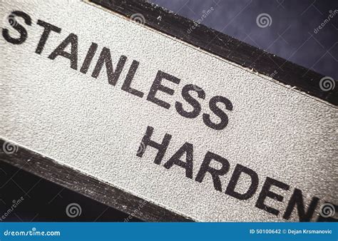 Stainless Hardened stock photo. Image of details, equipment - 50100642