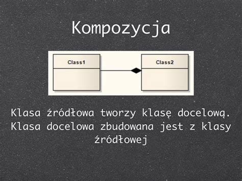 Podstawy Uml Diagram Klas PPT