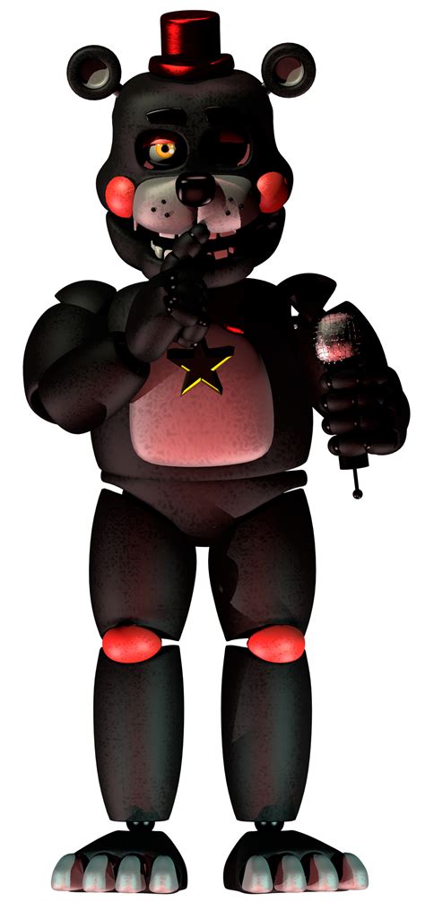 C4dfnaf Lefty Full Body By Puppetfnaf1987 On Deviantart