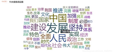 【词云图】pyechart pandas对19大报告文件做词云图 pandas 词云 csdn博客