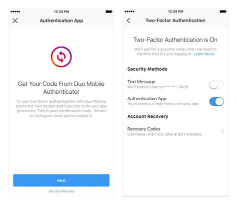 instagram is finally rolling out support for two factor authentication apps