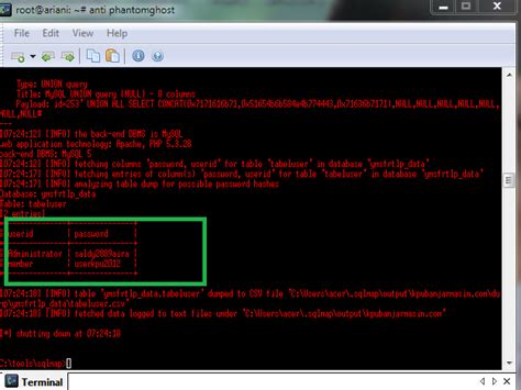 Sql Injection Dengan Bantuan Sqlmap