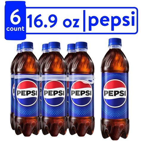 Pepsi Soda Pop Robust Cola 24 Bottles 169 Fl Oz Each Perfect For