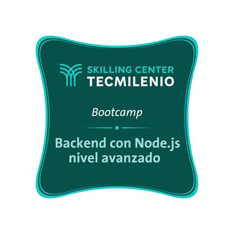 Backend Con Node Js Nivel Avanzado Credly