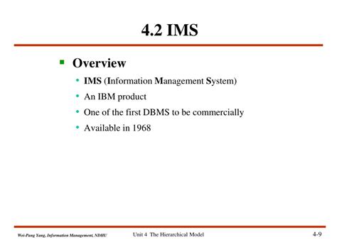 Ppt Unit 4 The Hierarchical Model Powerpoint Presentation Free