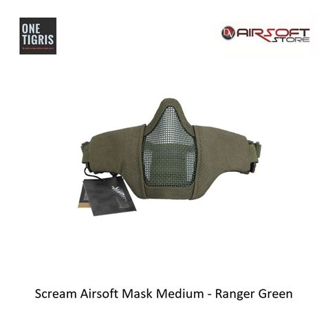 Scream Airsoft Mask Medium Ranger Green Airsoft Store