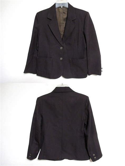 制服市場 東京都 都立八王子東高校 女子制服3点セット（ブレザー夏冬スカート）m1842