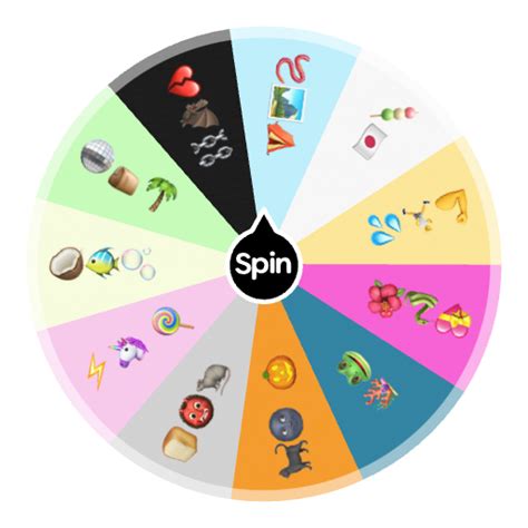 Emoji Combo Spin The Wheel Random Picker
