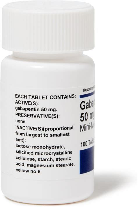 Gabapentin Compounded Tablet 50 Mg Easy Refills Chewy Rx