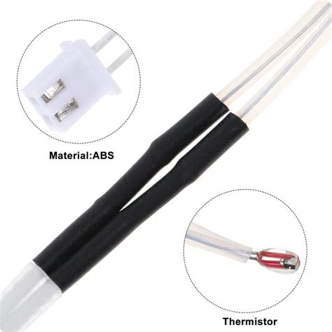 5pcs 3d Printer Thermistor 100k High Temperature Thermistor For 3d Printer