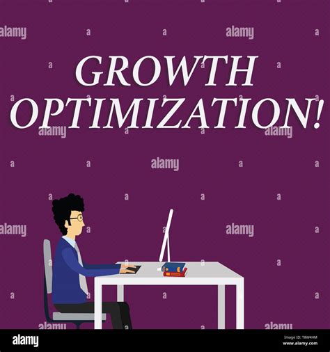 Writing Note Showing Growth Optimization Business Concept For Finding An Alternative With The