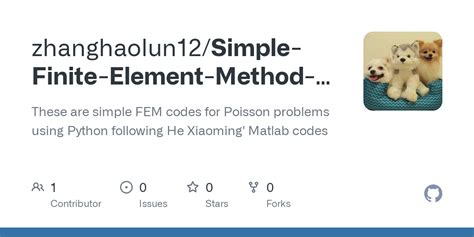 Github Zhanghaolun12 Simple Finite Element Method For 1d 2d Poisson
