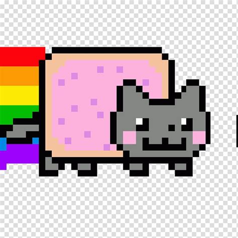 Nyan Cat Pixel Art Jenny Printable
