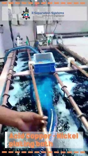 Polypropylene Abs Plating Filter Unit Filtration Capacity 1 5v 10 Micron Automation Grade