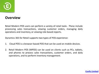Modern POS Architecture PPTX Operating Systems Computer Software And Applications