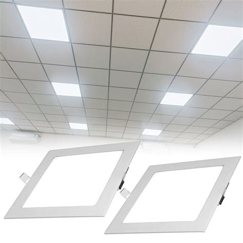 Rectangular Recessed Lighting Fixtures Commercial Architectural Led