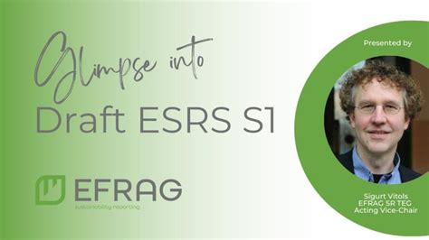 First Set Of Draft Esrs Efrag