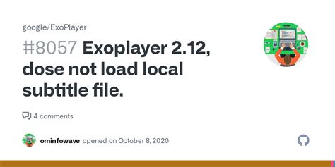 Exoplayer 212 Dose Not Load Local Subtitle File · Issue 8057