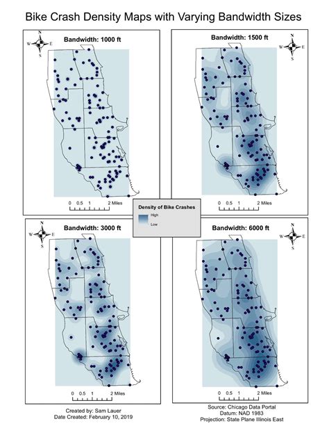 Kernel Density Sam Lauers Gis Website