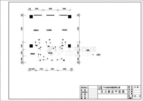 某大学pcr实验室cad暖通空调平面设计施工图 厂房车间空调设计图 土木在线