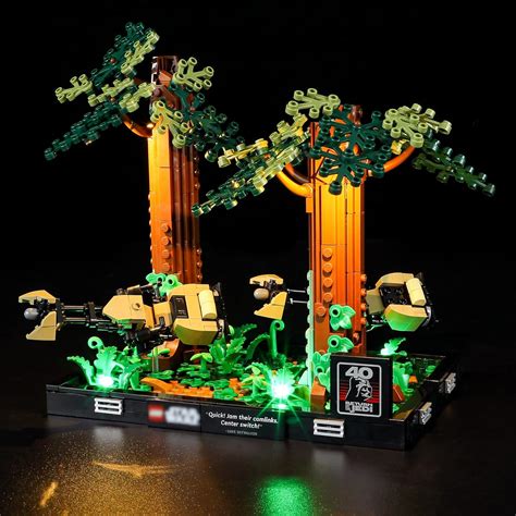 Amazon Com GEAMENT LED Light Kit Compatible With Lego Endor Speeder Chase Diorama For 75353