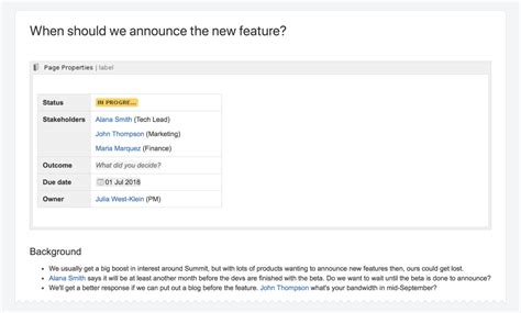 Confluence Template Test Cases At Elmer Pritchard Blog