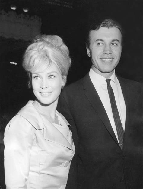 Barbara Eden And Husband Michael Ansara Barbara Eden Celebrity Couples Famous Couples