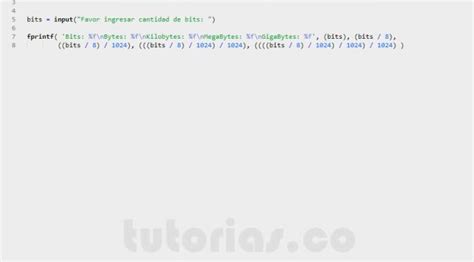 Operadores MatLab Conversion De Bits Tutorias Co