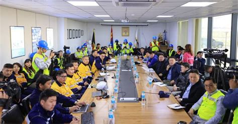 МОНГОЛ УЛСЫН ЕРӨНХИЙ САЙД Г ЗАНДАНШАТАР “ЭРДЭНЭС ТАВАНТОЛГОЙ” ХК ИЙН УУРХАЙД АЖИЛЛАЛАА