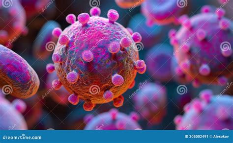 Microscopic View Of Staphylococcus Aureus Bacteria Ai Generated Stock