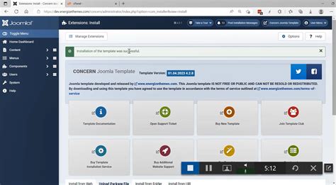 How To Update To Joomla 4 With Energize Themes Energize Themes Joomla 5 Templates