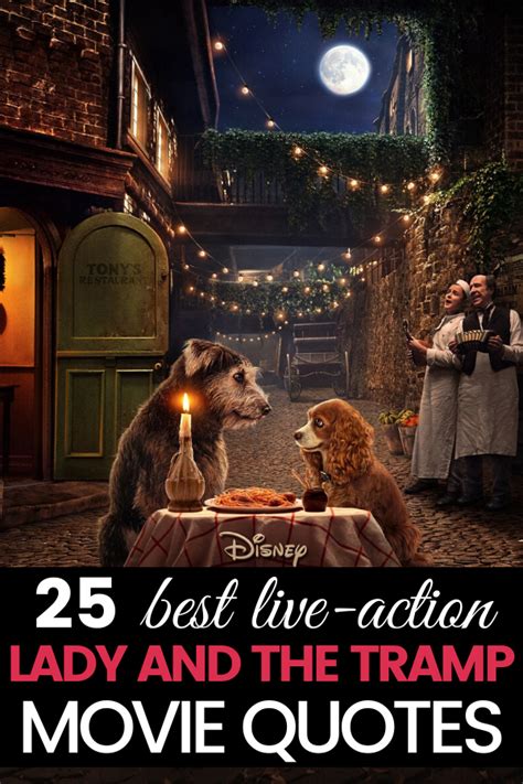 25 Best Live Action Lady And The Tramp Quotes Disney But First Joy