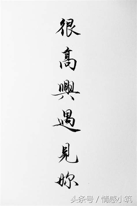 鋼筆字欣賞 每日頭條