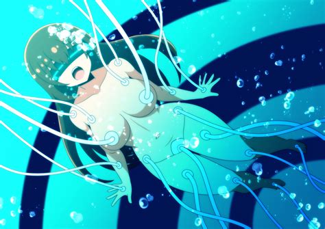 Noby Kasumi Doa Dead Or Alive Absurdres Highres 1girl Air Bubble Breasts Brown Hair