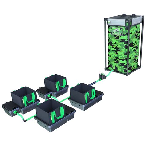 Alien 4 Pot Easyfeed 10l System Straight Up Hydroponics
