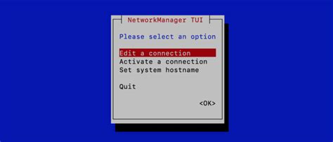 Configuring Ip Networking With Nmtui On Linux Raspberrytips