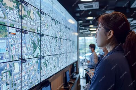 Cuttingedge Global Logistics Hub Diverse Team Utilizing Satellite Tech For Realtime Fleet