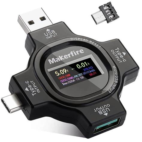 USB Tester Type C Power Meter USB Digital Tester Multimeter Type C USB Tester USB C เครอง