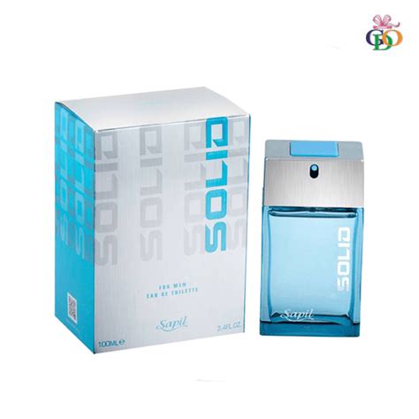 Solid By Sapil Perfume For Men Eau De Toilette 100ml