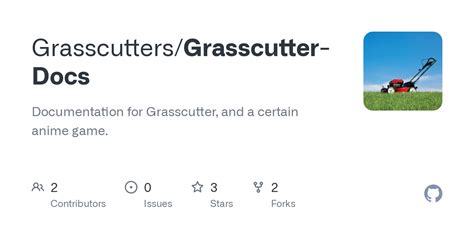 Github Grasscutters Grasscutter Docs Documentation For Grasscutter And A Certain Anime Game