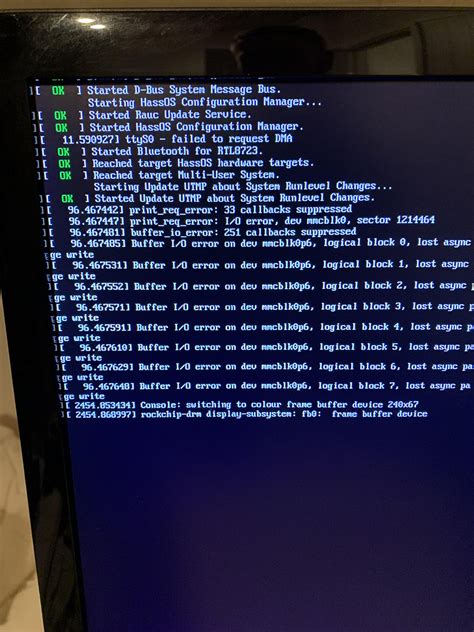 crashed will not boot home assistant os home assistant