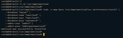 How To Install Owncloud On Debian 12