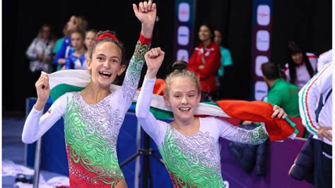 България с първи медал от СП по скокове на батут за младежи и девойки в София Стадион