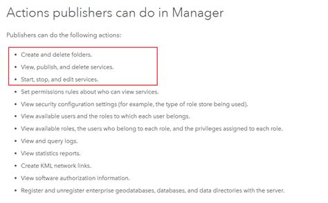 Restrict Publishers Capability In Arcgis Server M Esri Community
