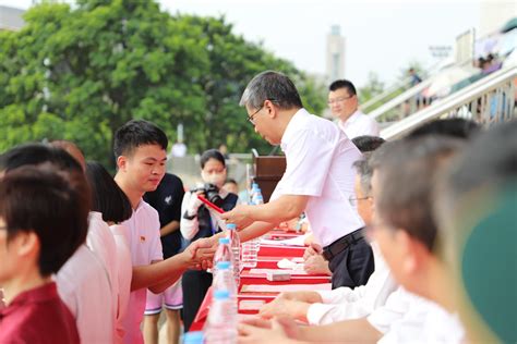 青春正当时！广州大学举行2023年新生开学典礼暨军训动员大会举行 广州大学新闻网